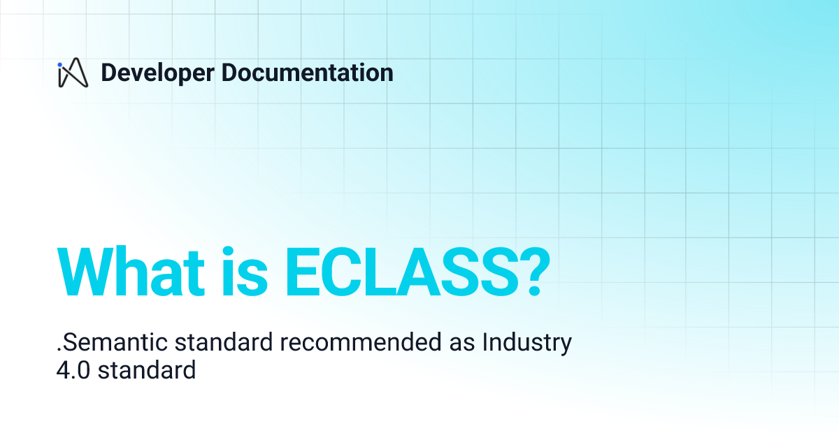 What is ECLASS? | Developer Documentation